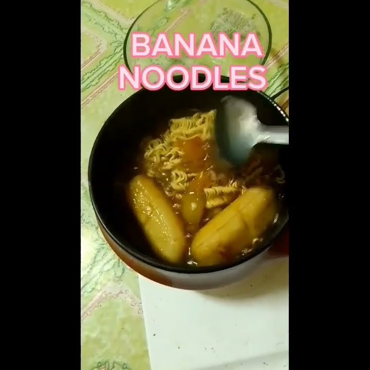 BANANA NOODLES - YouTube