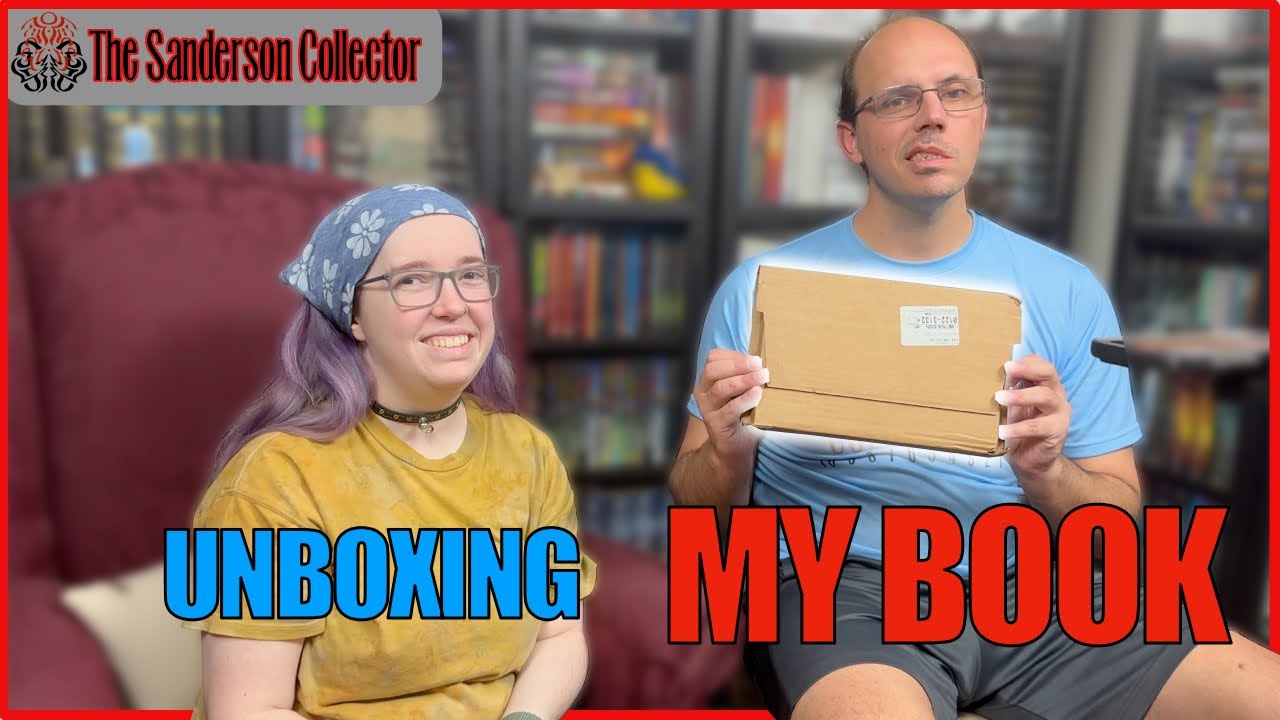 Unboxing MY BOOK! - YouTube
