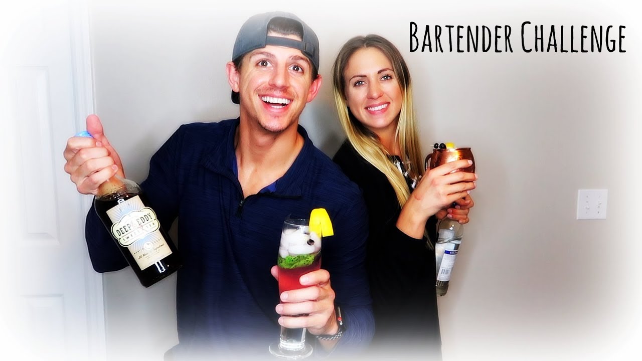 Bartender Challenge - YouTube