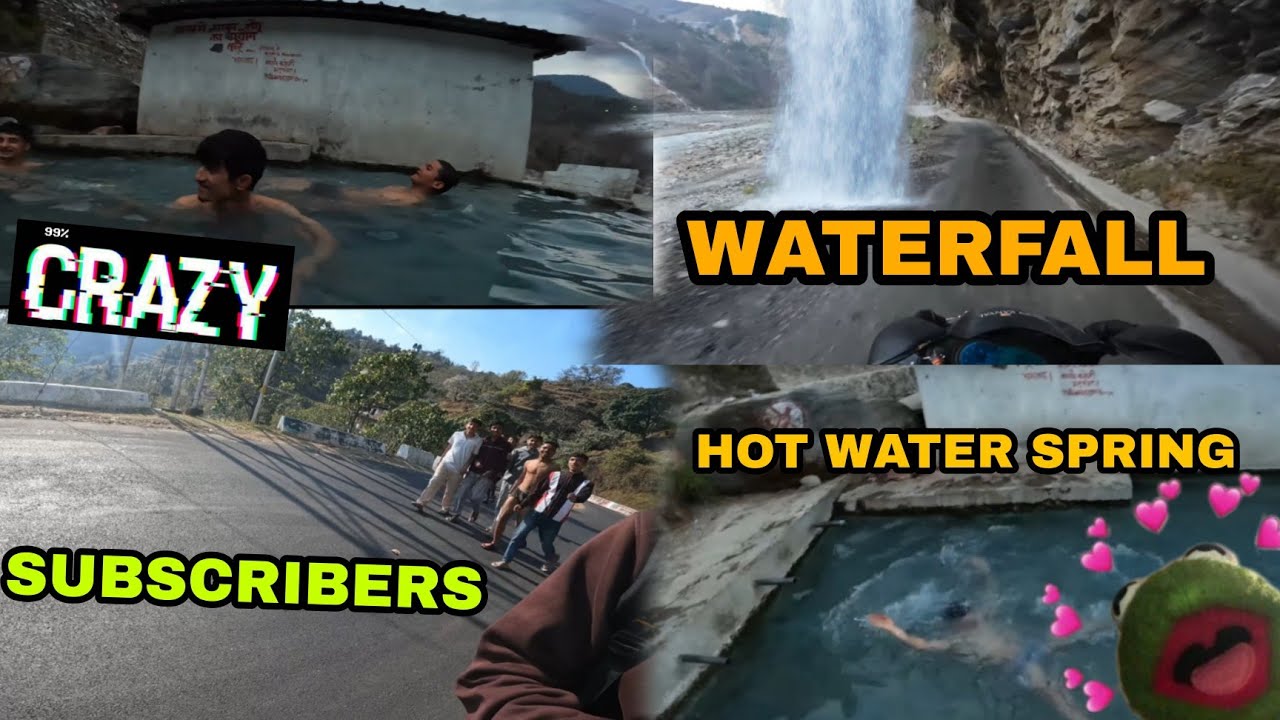 MADKOT HOT WATR SPRING 🥵 MUNSYARI 😍UTTRAKHAND VLOG 2024 - YouTube