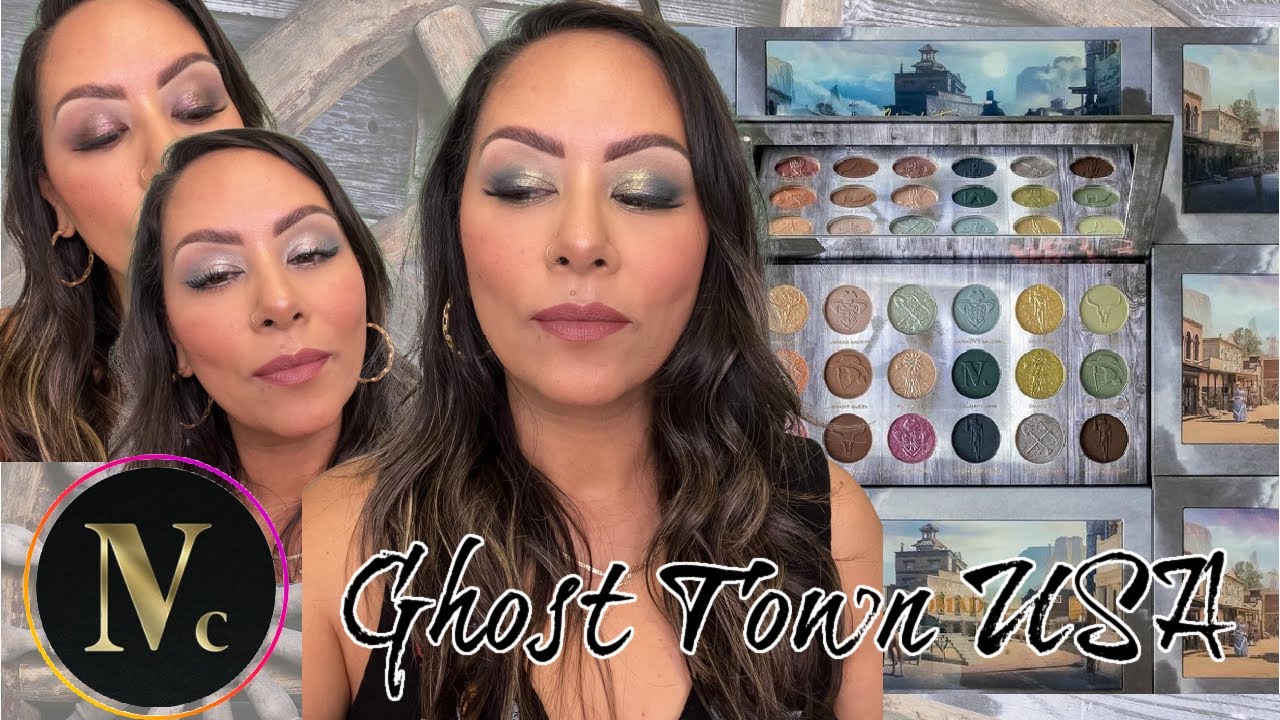 Bewitching Eyeshadow Swatches & Tutorial: Nomad Cosmetics Ghost Town ...