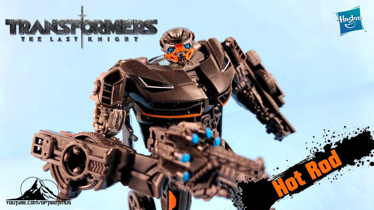 Transformers Studio Series Deluxe Class HOT ROD Video Review - YouTube