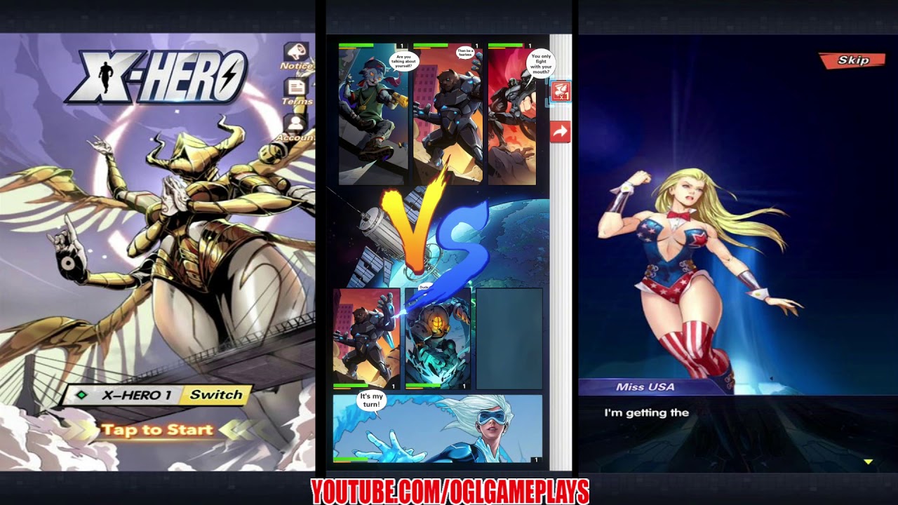 X-Hero Android gameplay - YouTube