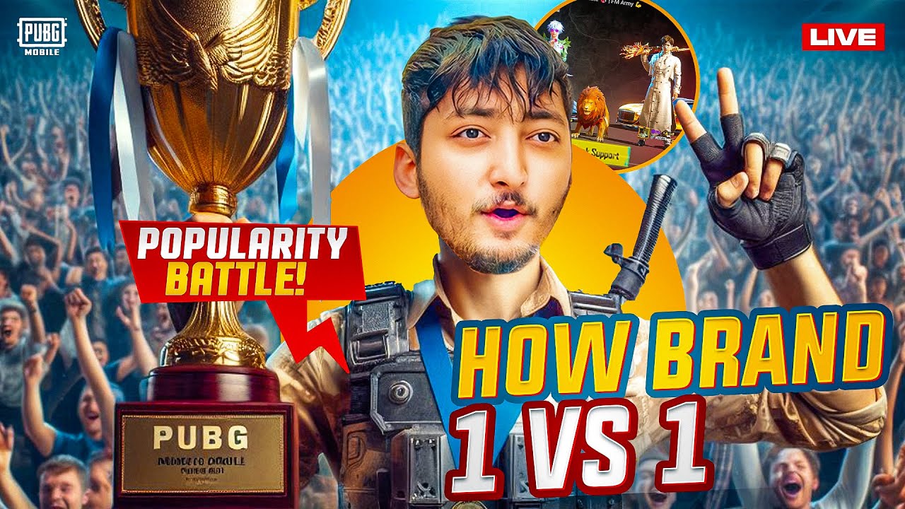 Popularity Battle New Nizam | Custom Rooms | Pubg Mobile | HOW BRAND ...