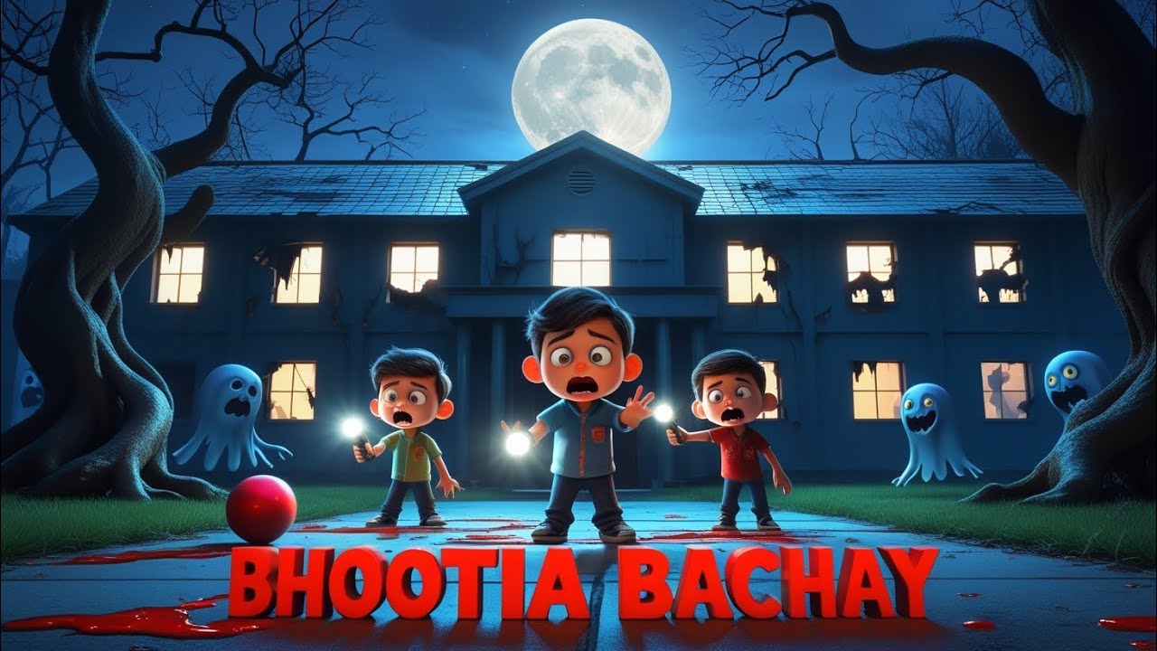 Bhootia Bachay New Horror Cartoon Story By Ibra AI Zone - YouTube