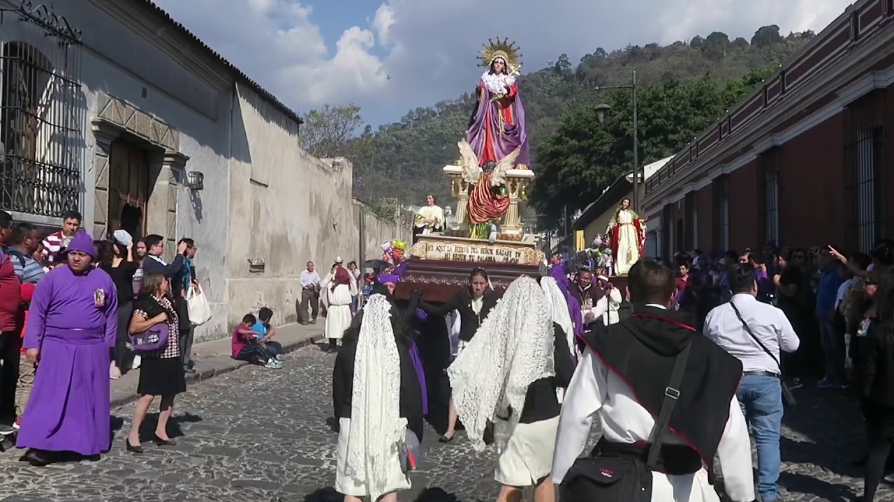 Lent Parade Antigua Guatemala - YouTube