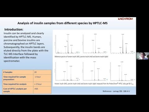 #HPTLC #Anchrom webinar on Interpretation of HPTLC Data in Pharma ...