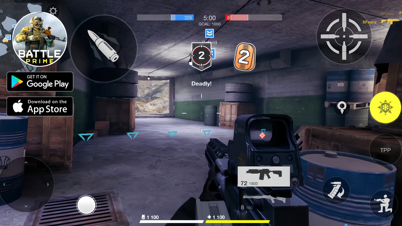 Best FPS Games Like Call Of Duty Mobile | Battle Prime Gameplay 2024 ...
