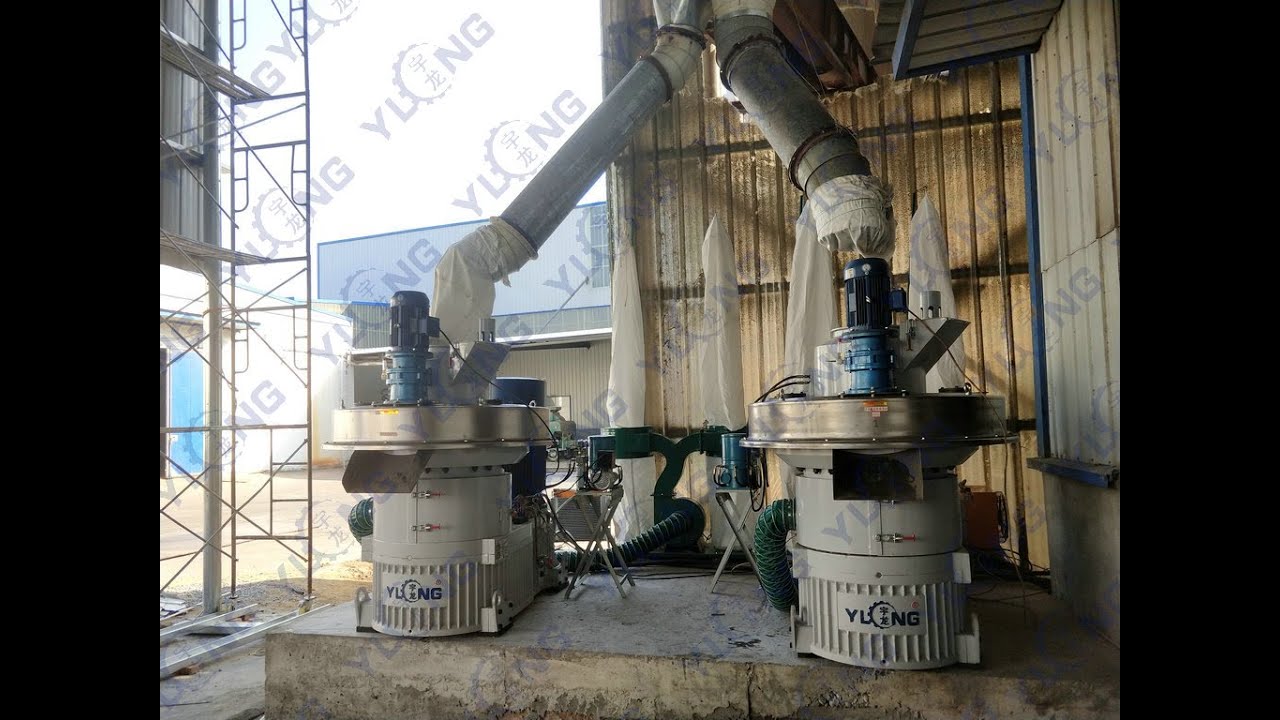 YULONG XGJ560 7th Gen XGJ560 pellet making machine - YouTube