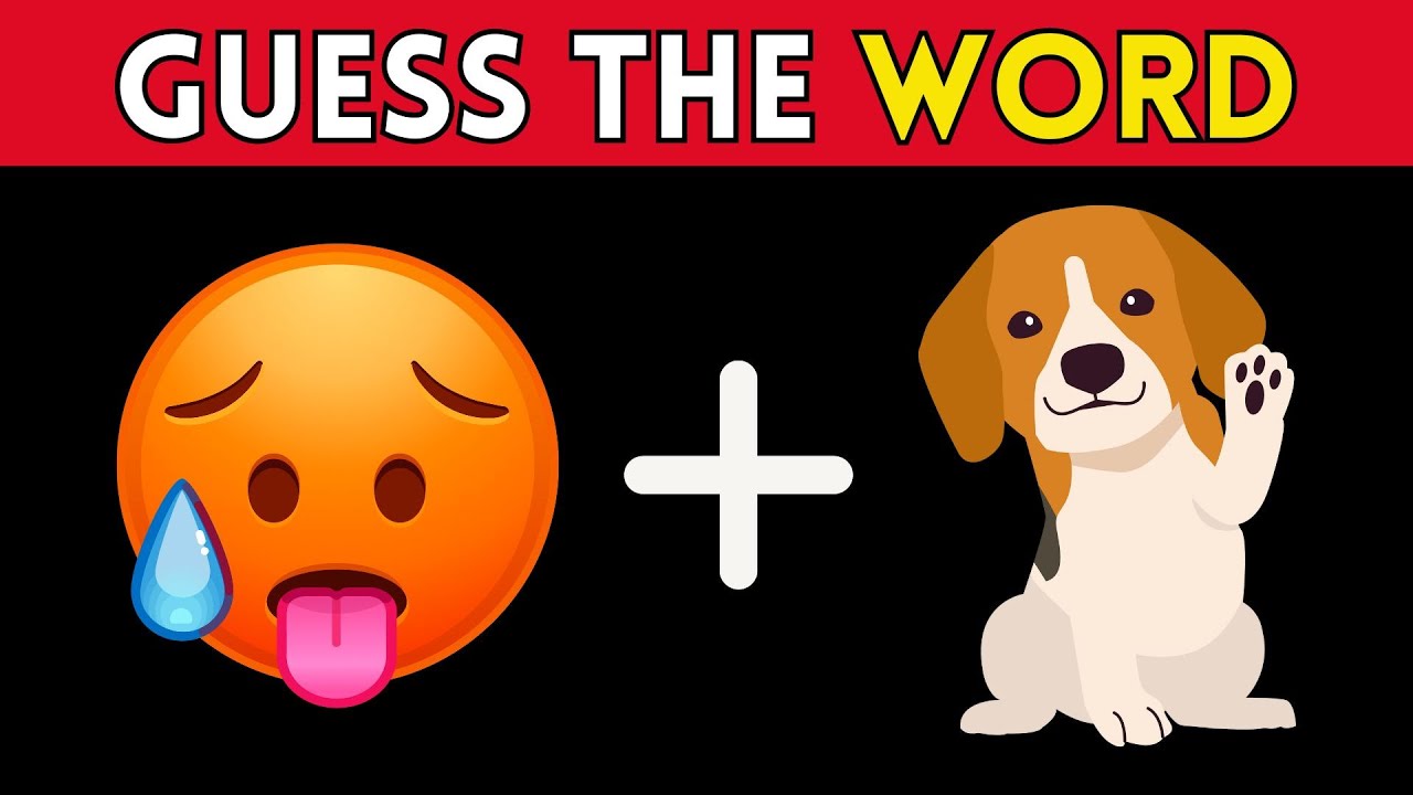 Can You Guess The WORD By The Emojis? 💡 | 100 Words | Guess The Emoji ...