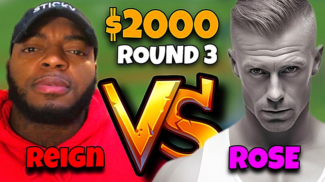 $2000. Reign vs Rose. INSANE Game Down To The Last Seconds! - YouTube