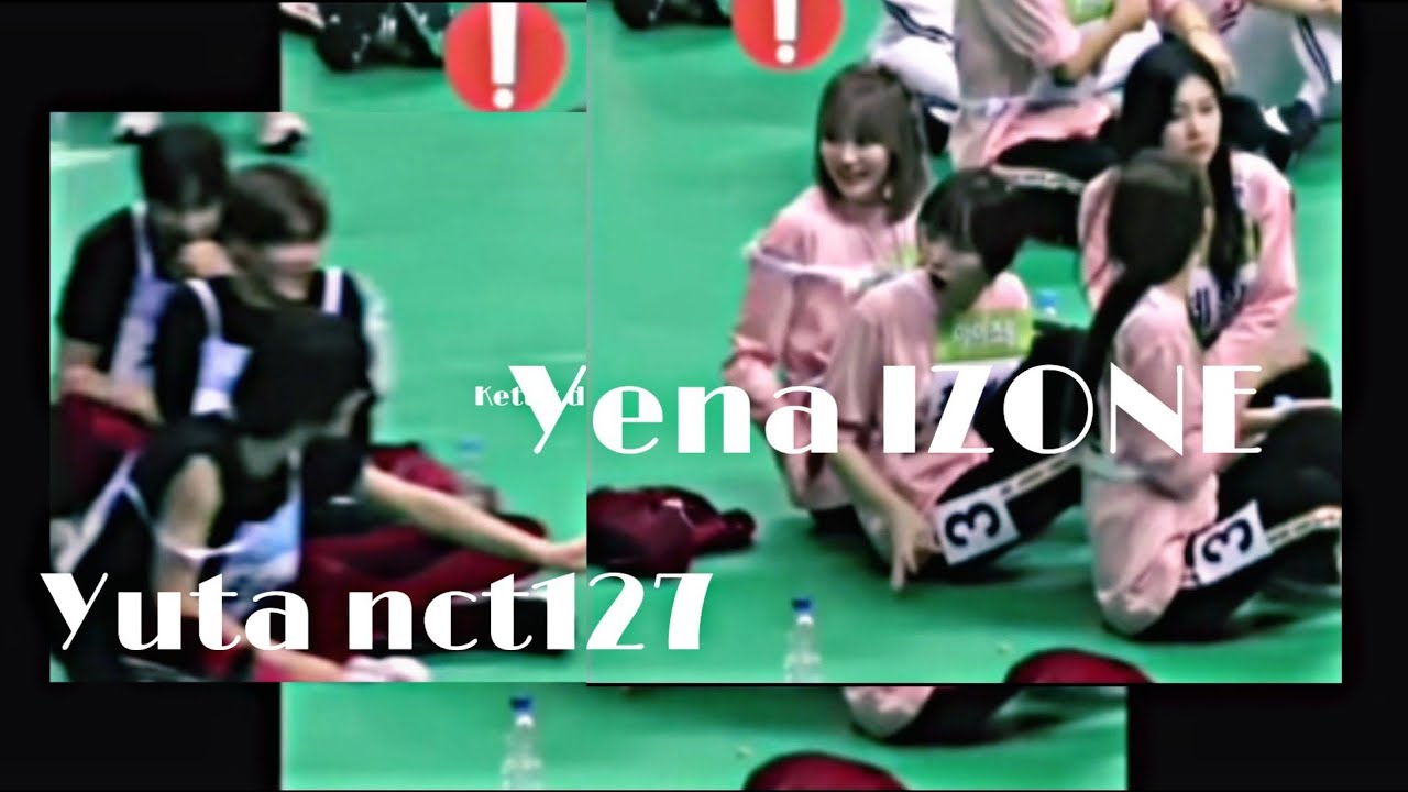 NCT 127 YUTA RING ROLLED ON YENA FINGER ON ISAC 2019 #izone #nct127 ...