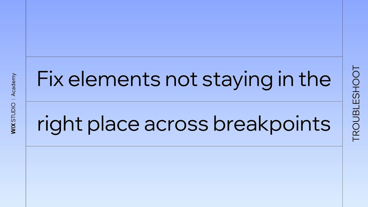 Troubleshoot and fix elements not staying in the right place across ...
