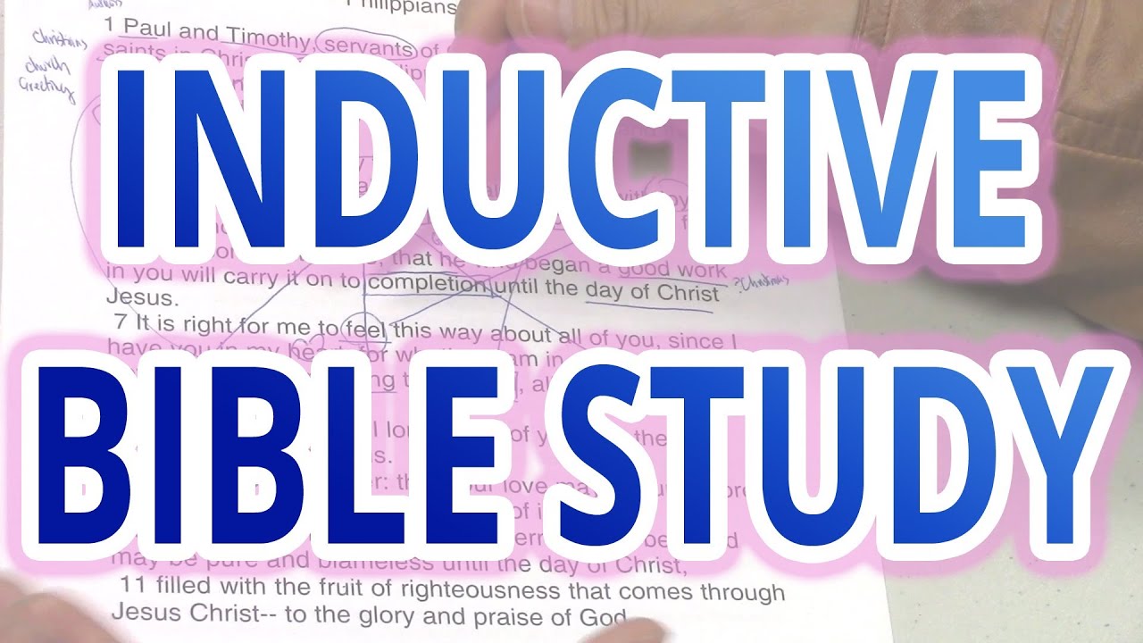 How To Study The Bible best Inductive Bible Study Method YouTube How To Study The Bible best Inductive Bible Study Method YouTube