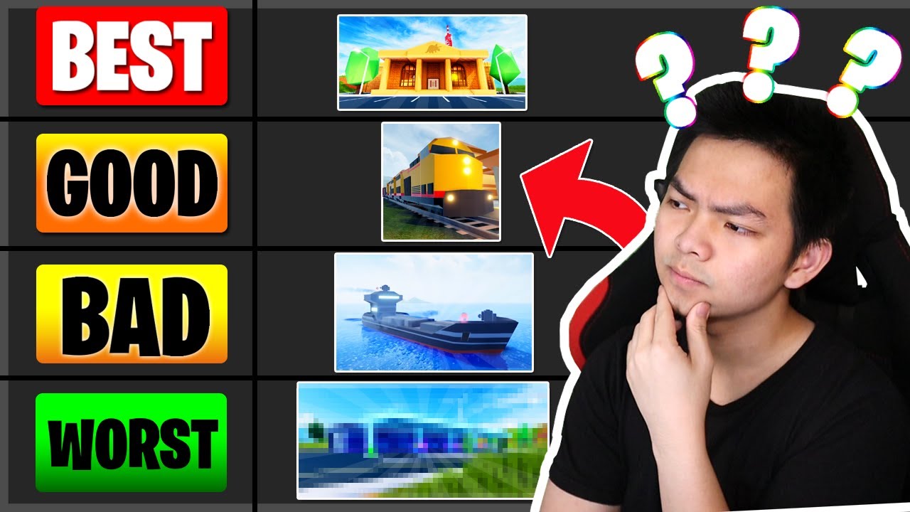 RANKING Every ROBBERY in Jailbreak Roblox - My Thoughts - YouTube