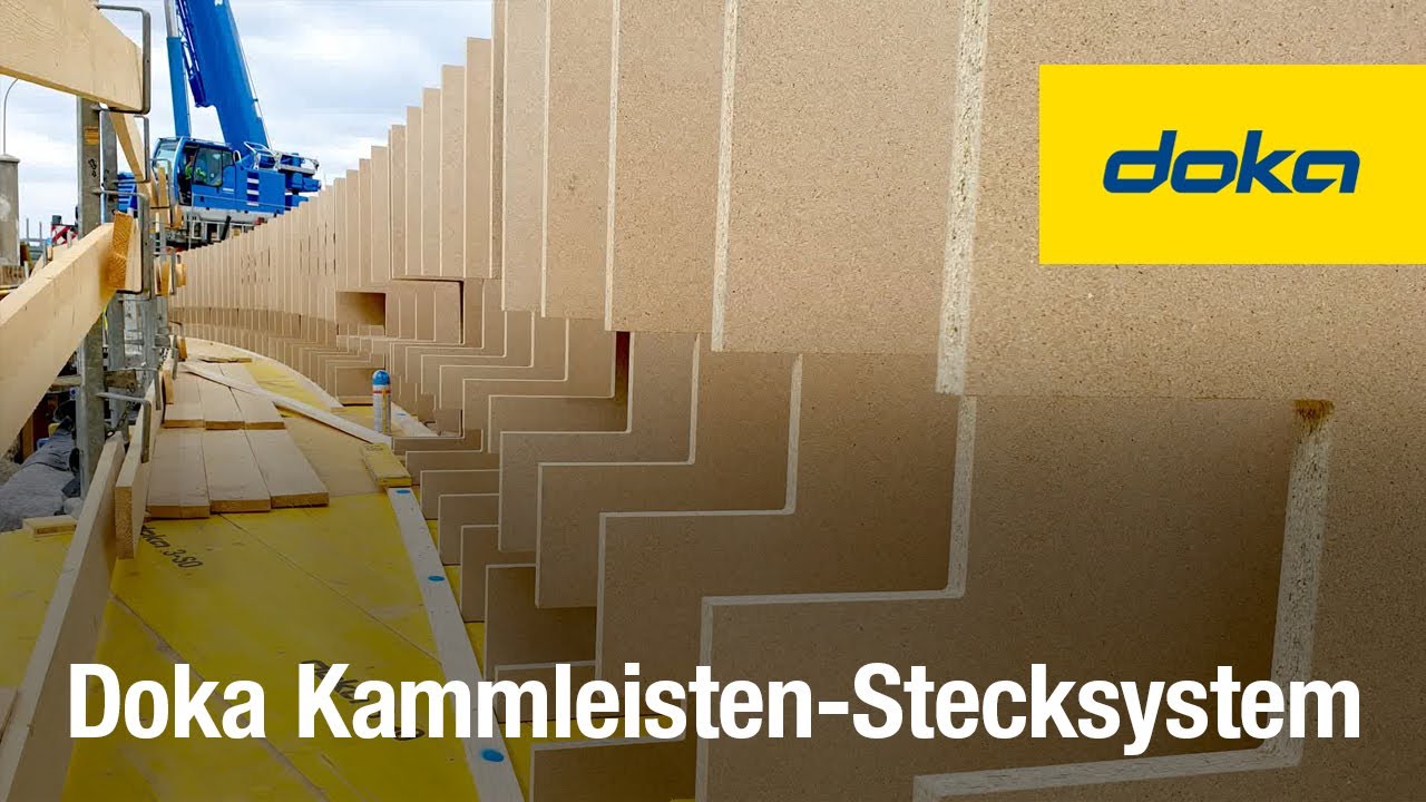 Doka Kammleisten-Stecksystem - YouTube