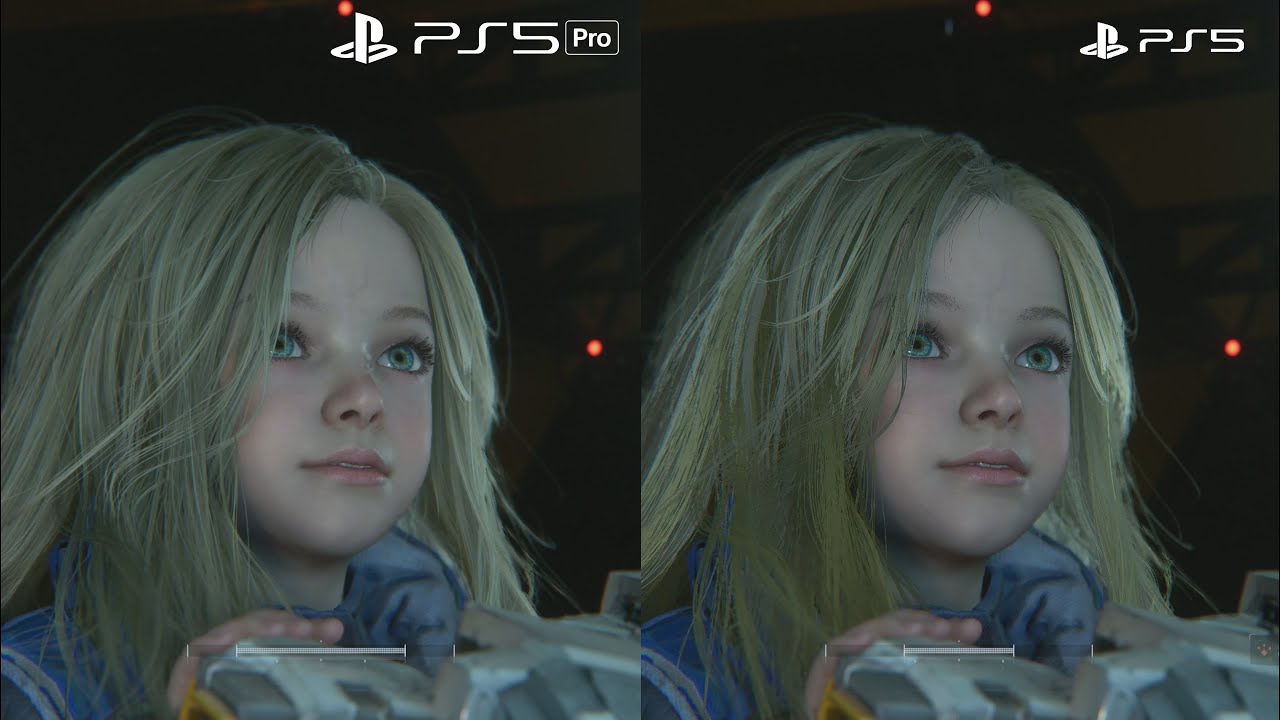 PS5 Pro Enhanced vs PS5 Graphics Comparison - Pragmata [4K60HD] - YouTube
