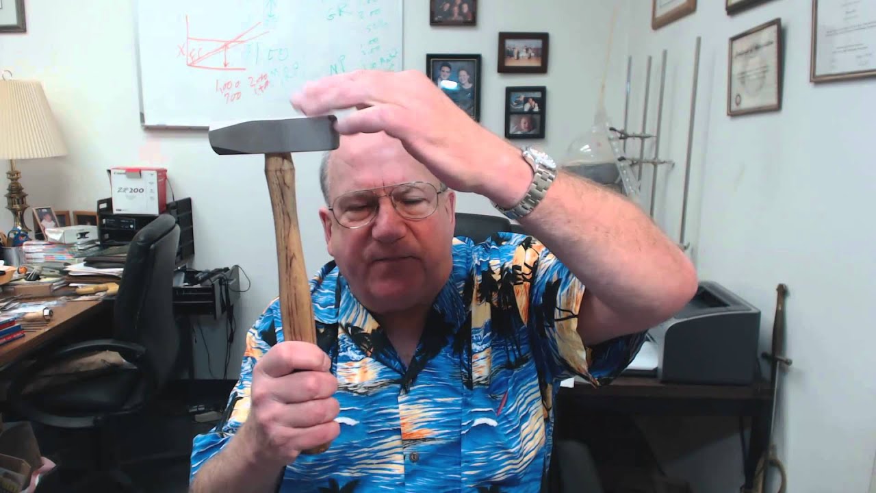 Custom metal working Hammers - YouTube