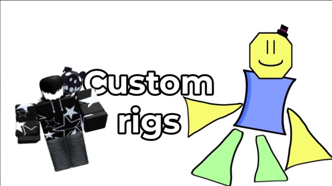How to do custom Rigs for "My movie" Roblox - YouTube