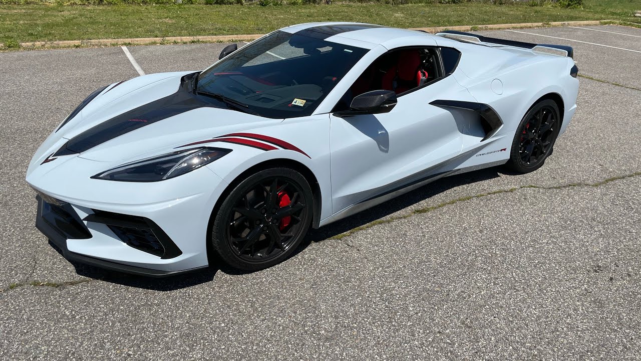 NEW C8 Corvette 0-80 mph, rev and review! “Stingray R” 2020 Vette - YouTube
