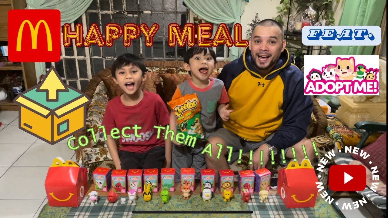 Toy Review Mcdo HappyMeal (Adopt Me!)😍 #mcdonalds #mcdonaldsph #adoptme ...