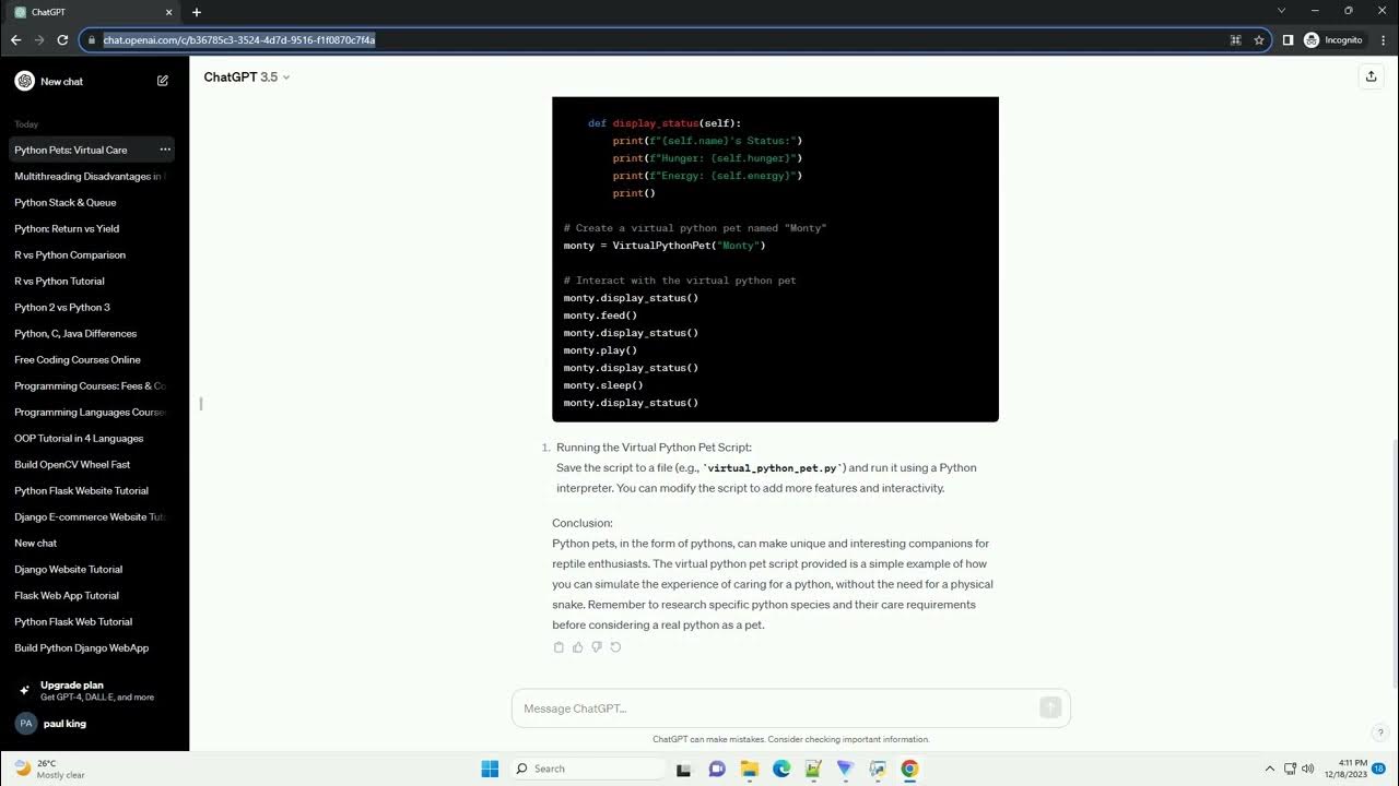 do pythons make good pets - YouTube