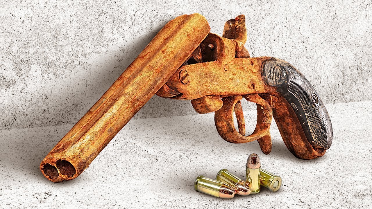 Garrucha 1931 Old Pistol Restoration - YouTube