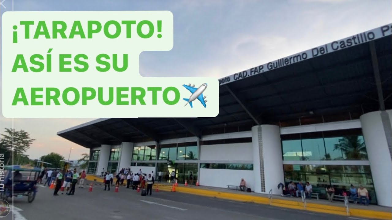 ️ Así es el aeropuerto de #TARAPOTO, una de los puntos más turísticos ...
