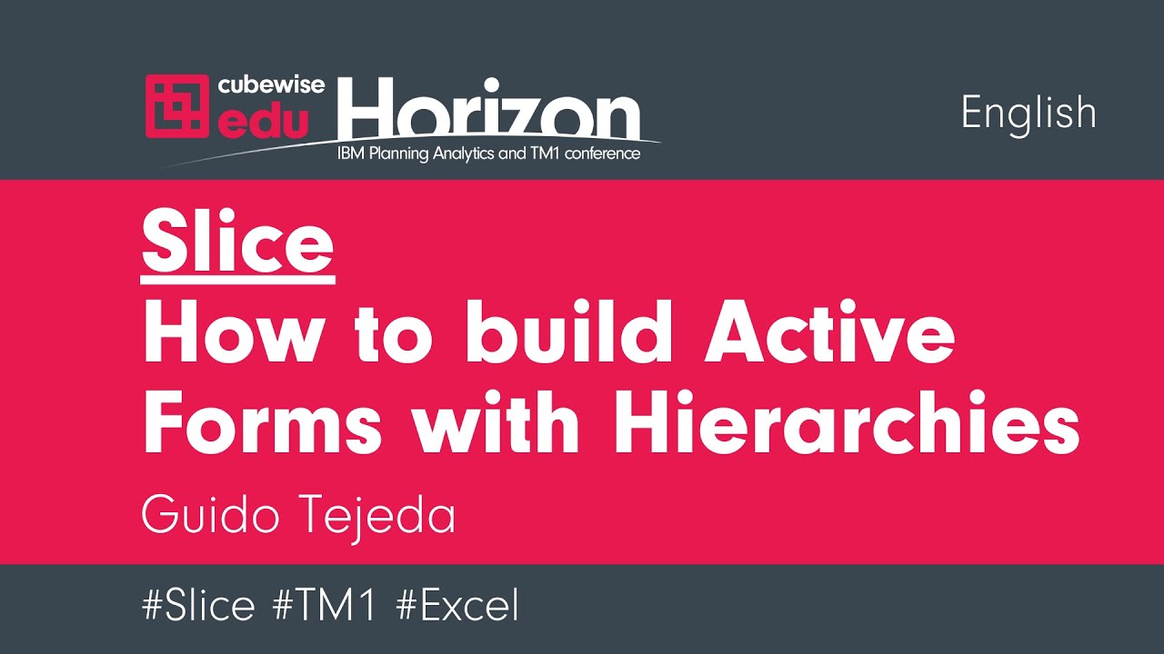 Slice, How to build Active Forms with Hierarchies for IBM Planning ...