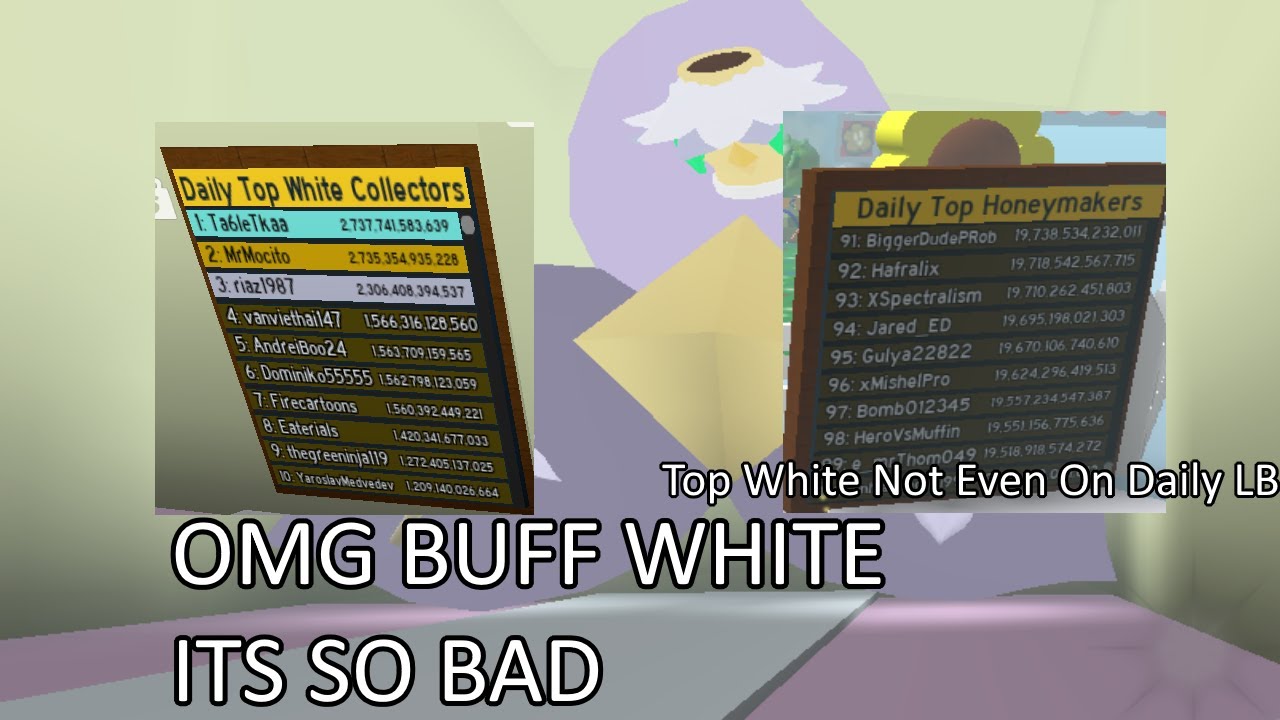 POV: white hives durring beesmas (BSS) - YouTube