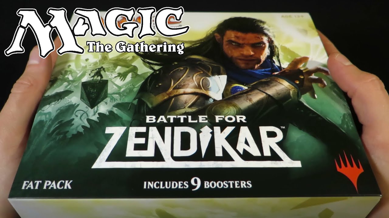 ASMR Whisper: Magic the Gathering "Battle for Zendikar" Fat Pack - YouTube