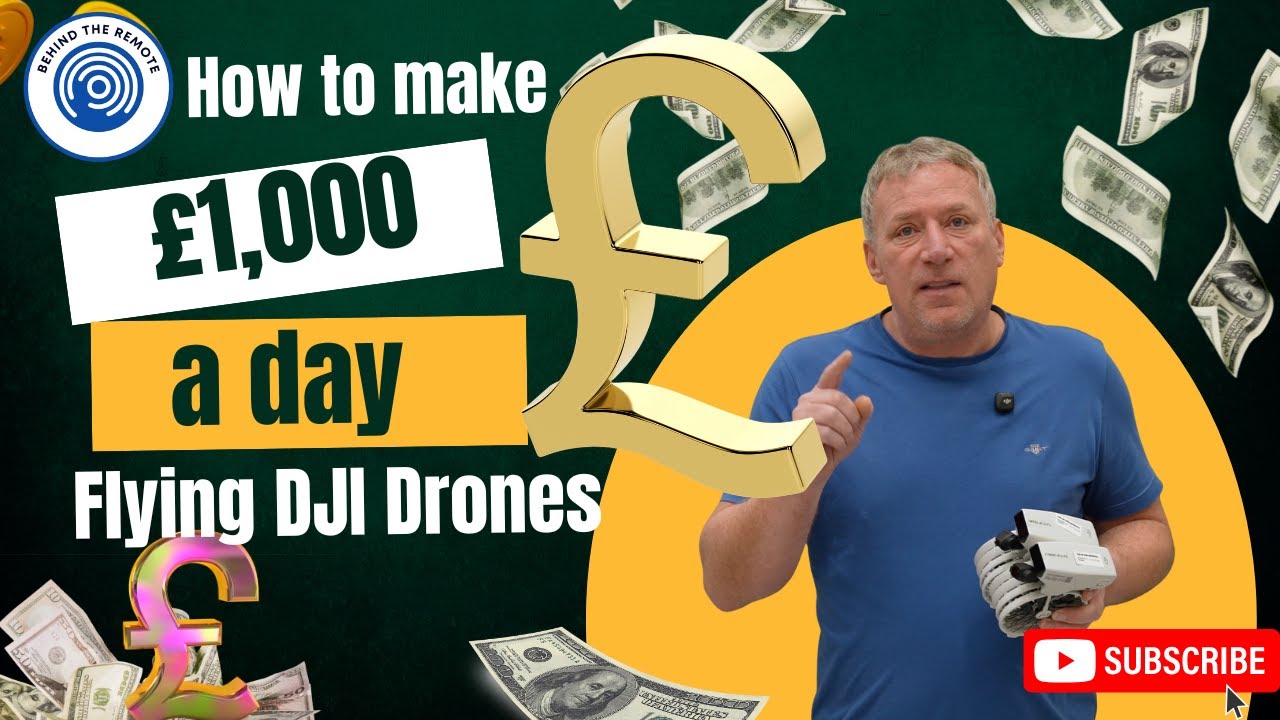 How to make £1000 a day flying drones - YouTube