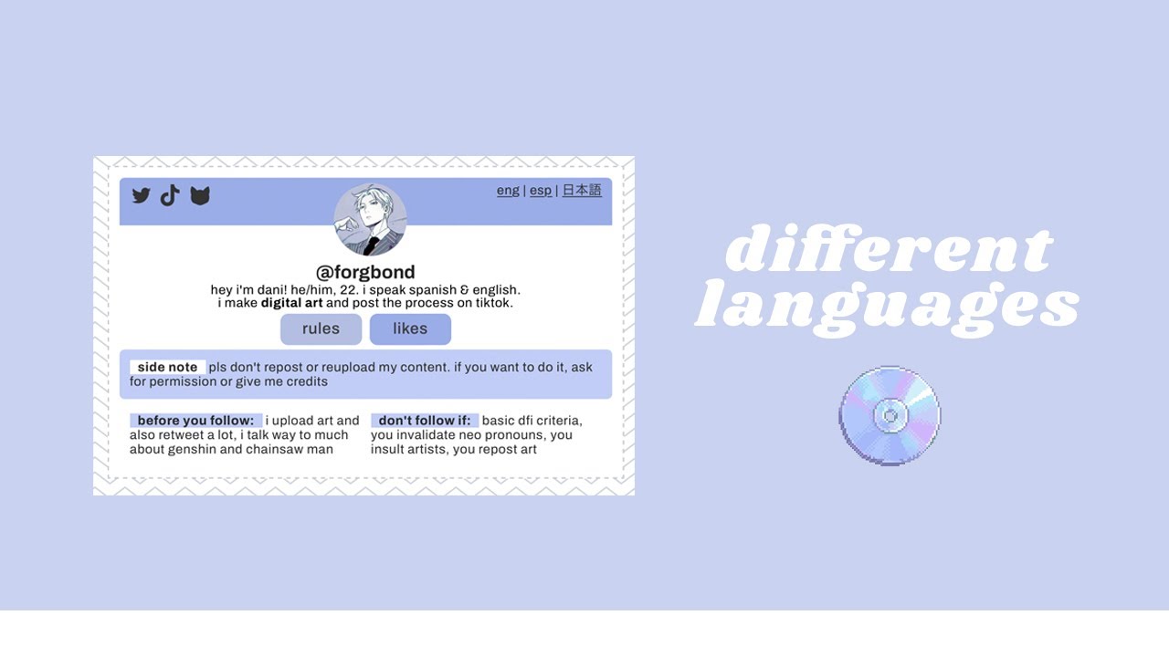 multiple language; free carrd tutorial - YouTube