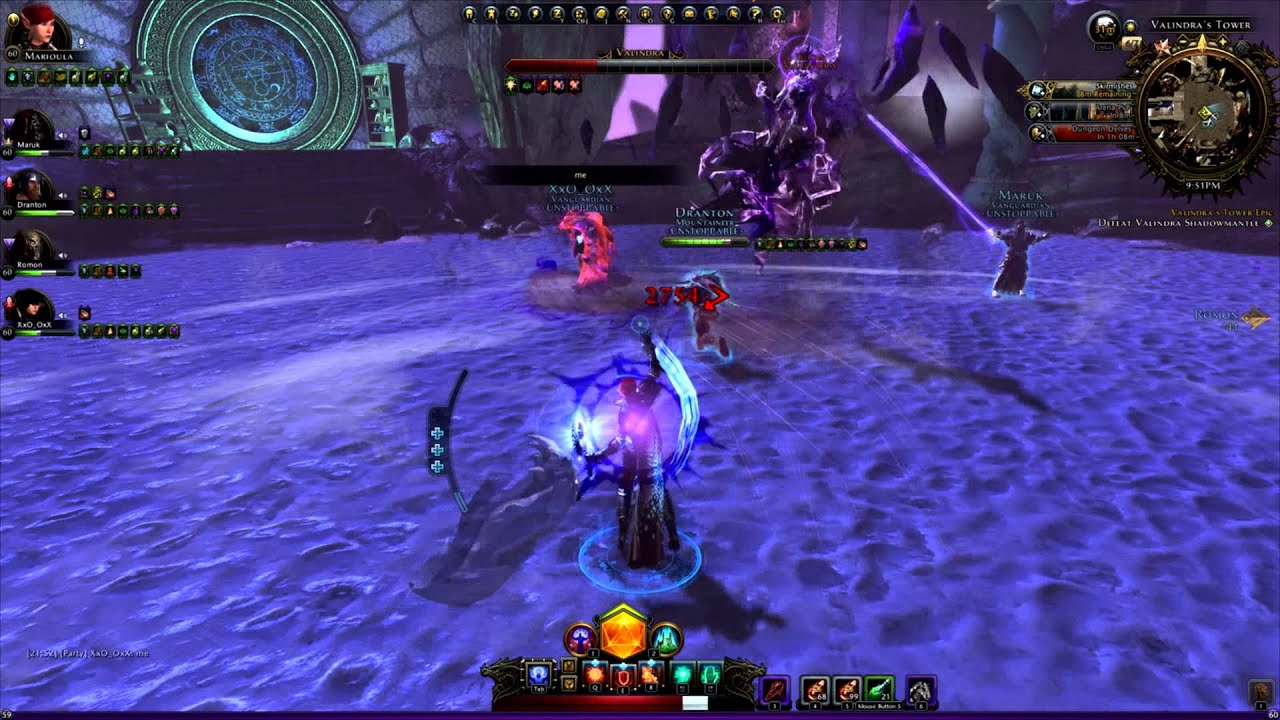 Neverwinter - Valindra Shadowmantle - Devoted Cleric POV - YouTube