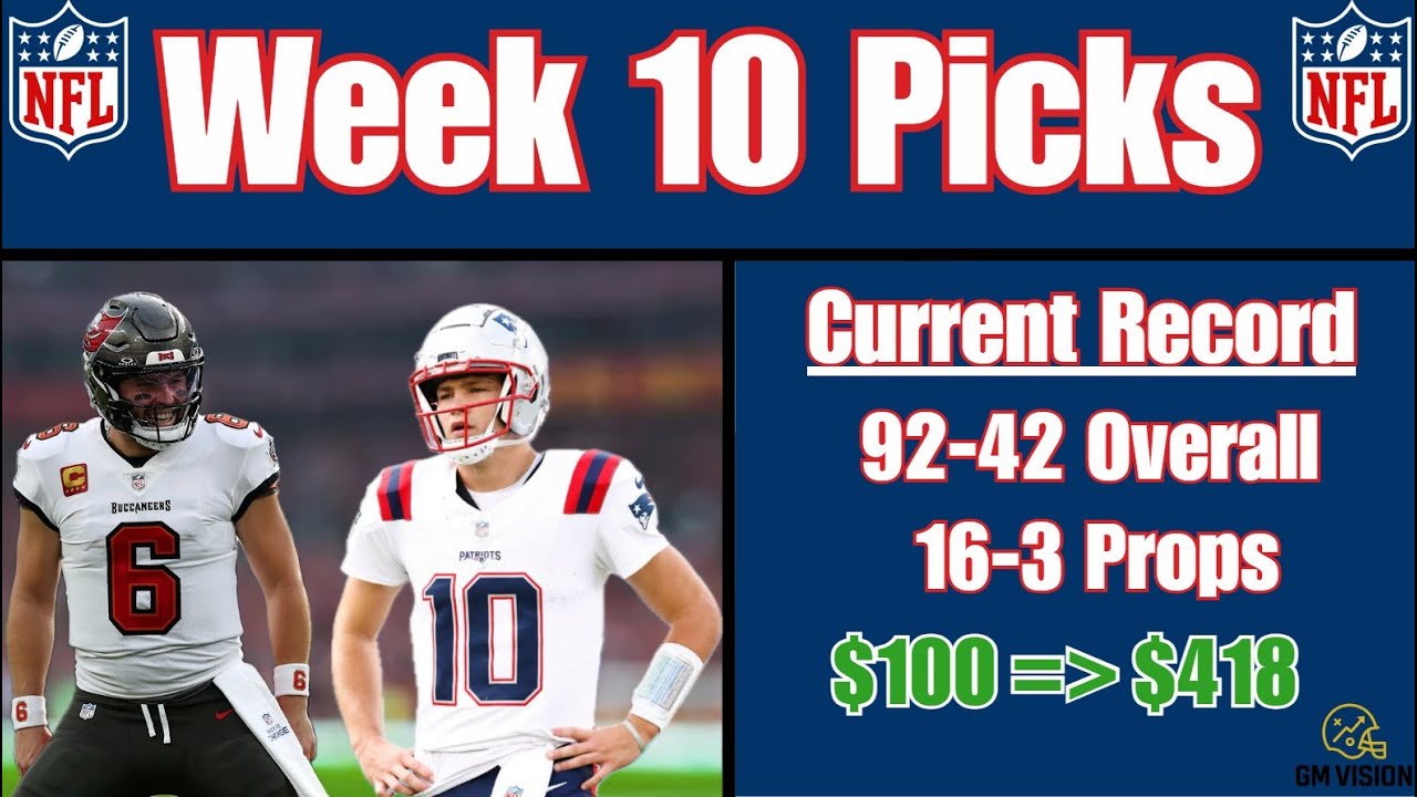 NFL Week 10 Picks | Best Bets, Upsets & Bold Predictions - YouTube