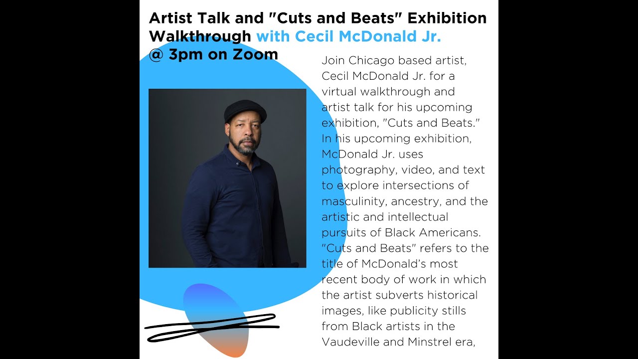 Artist Talk and Walkthrough with Cecil McDonald - YouTube