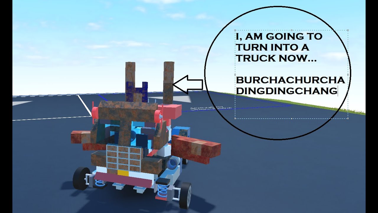Messing around with Optimus Prime (PLANE CRAZY) - YouTube