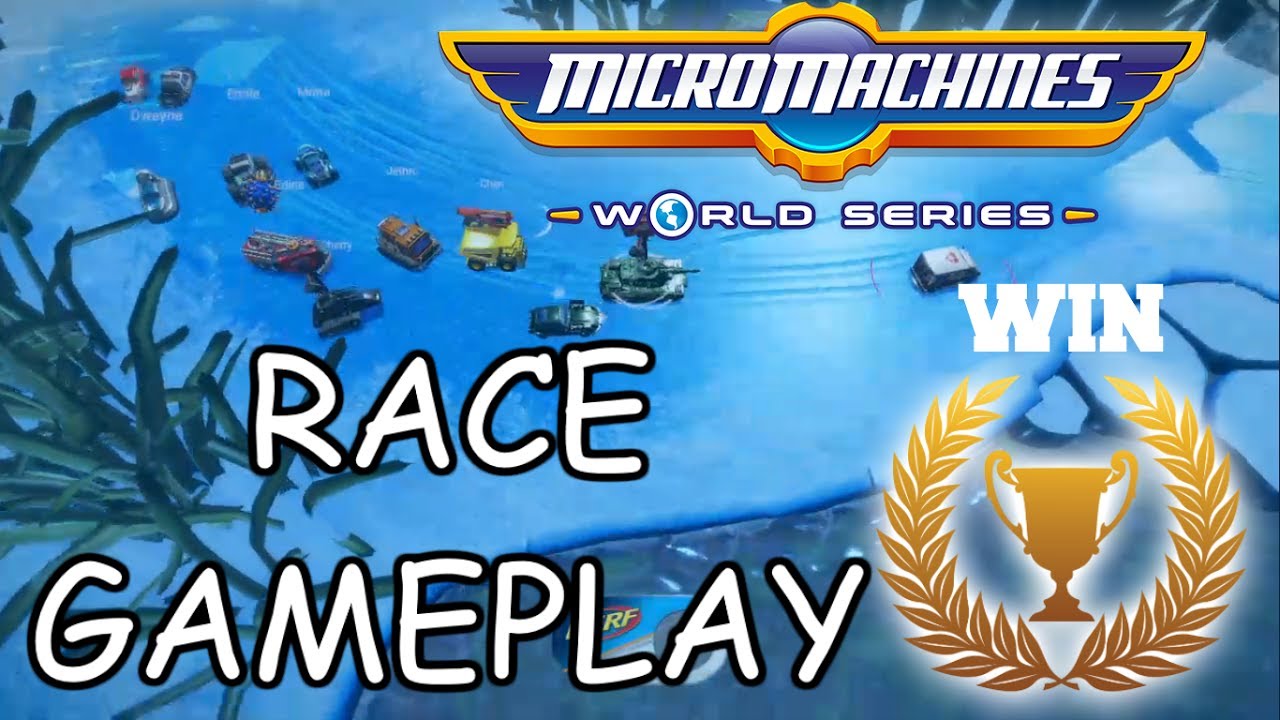 Micro Machines World Series - Race - 1st place - Pond Pursuit - 12 ...