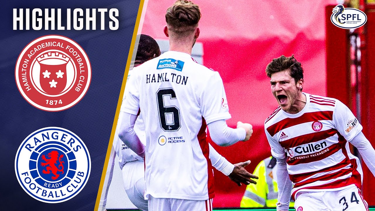Hamilton 1-1 Rangers | Late Drama to Deny Rangers! | Scottish ...