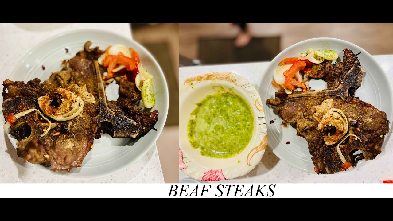 How To Cook The Perfect Steak | BEEF STEAK AT HOME | how to bake a ...