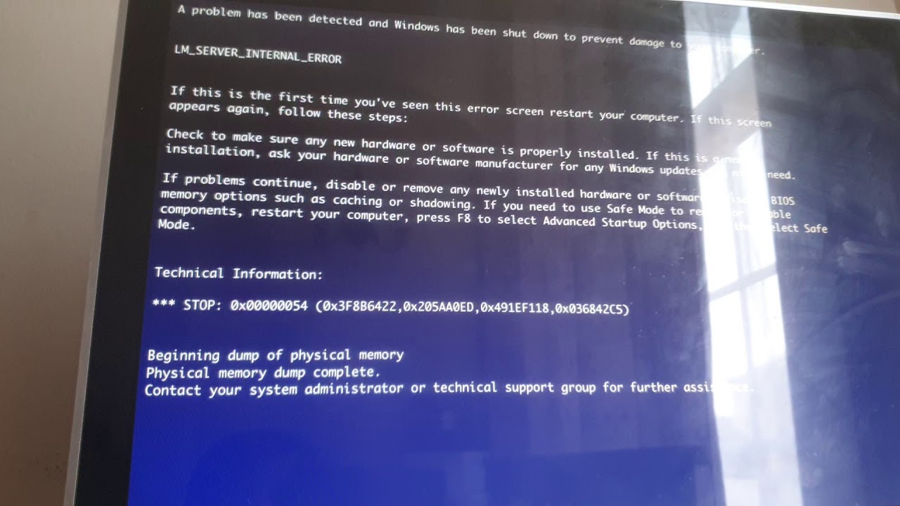 I hacked BSOD - YouTube