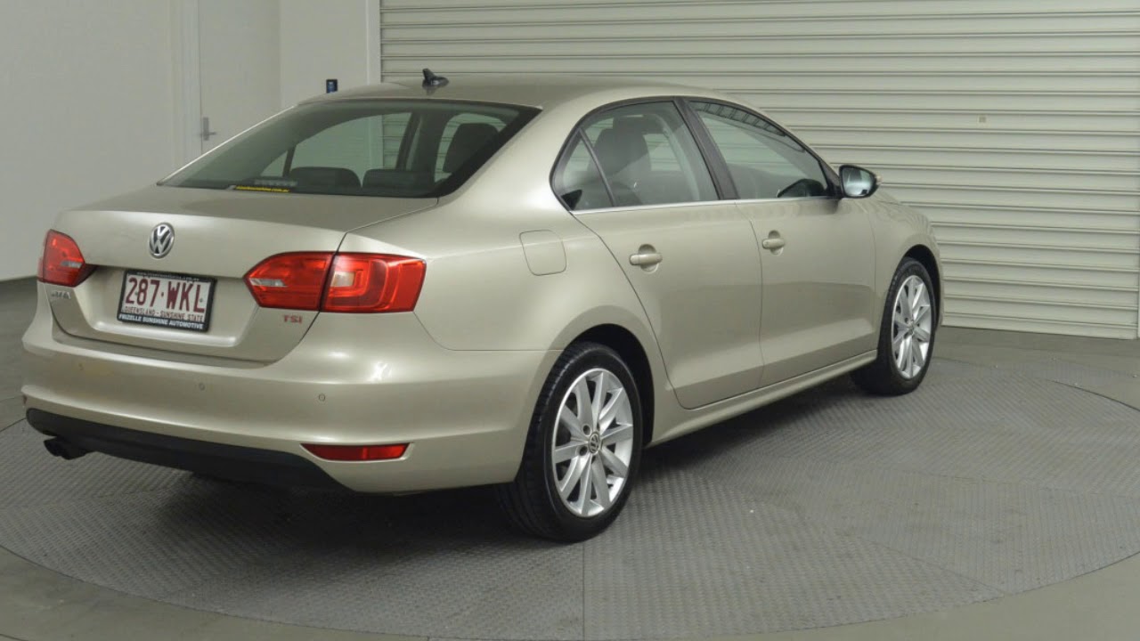 2014 Volkswagen Jetta 1B MY14 118TSI DSG Highline Gold 7 Speed Sports ...