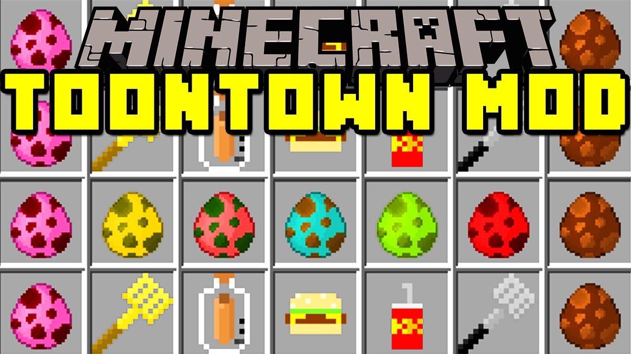 Minecraft TOONTOWN MOD! | SPONGEBOB, TRANSFORMERS, ADVENTURE TIMES ...
