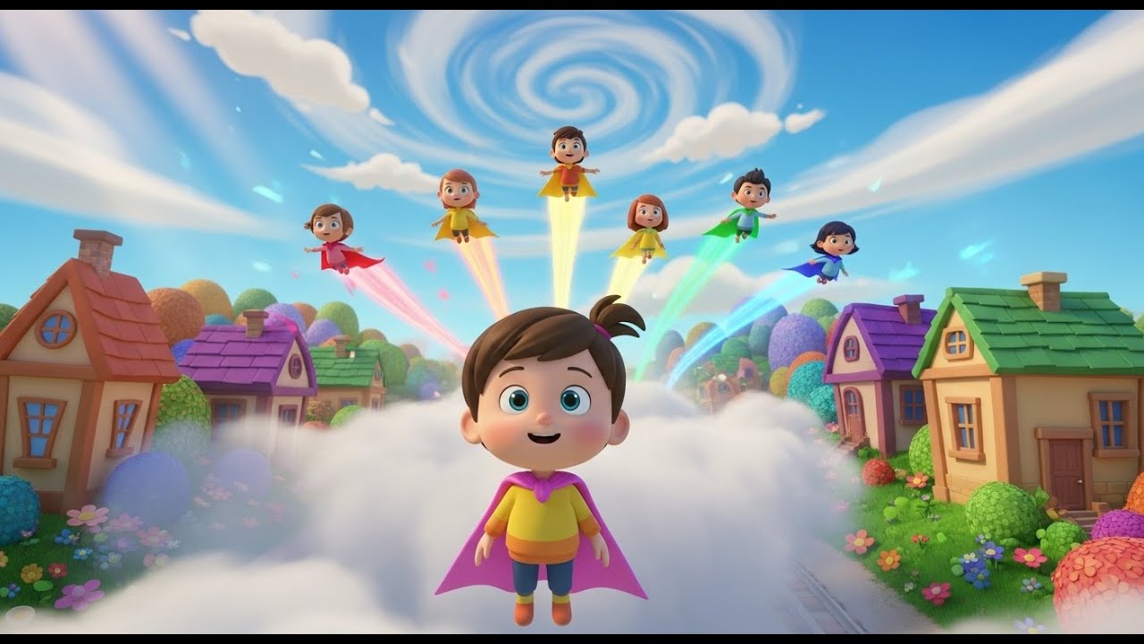 Superhero Train – Who Saves the Day on Tracks? | Fun Superhero Song for ...