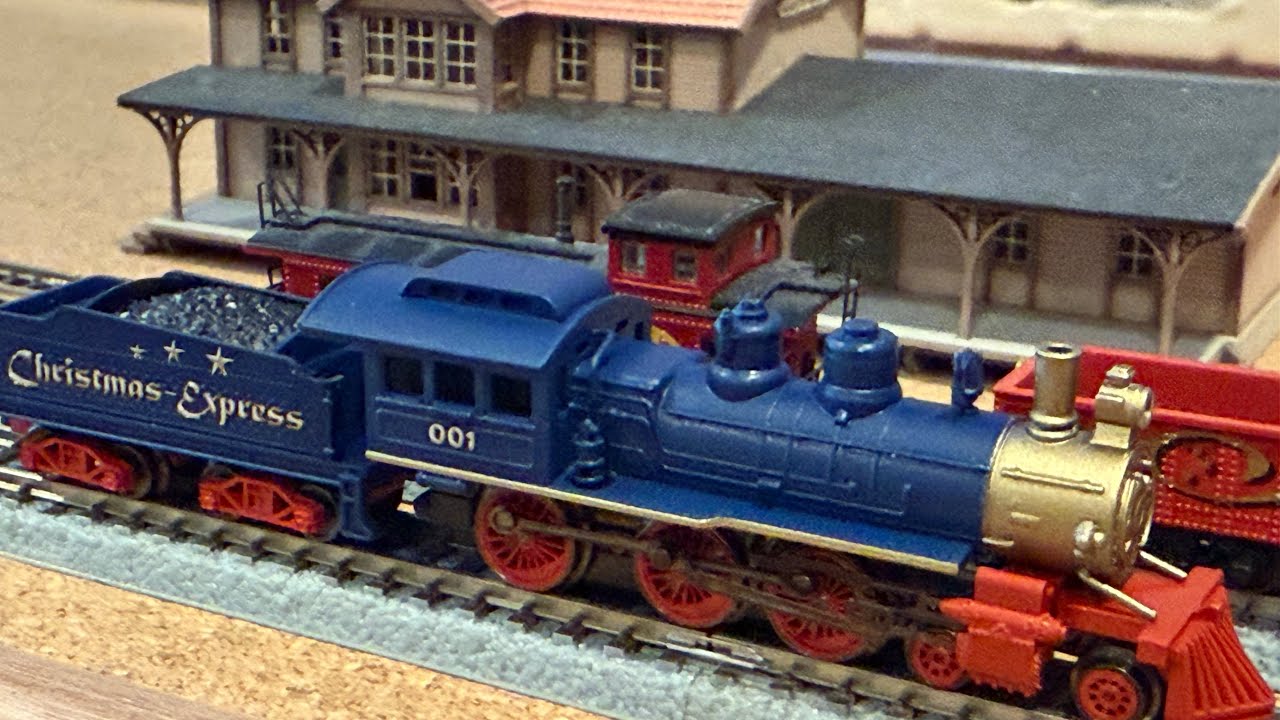 Marklin 81846 4-6-0 Steam Locomotive & Tender Test Run at z.scale.hobo ...