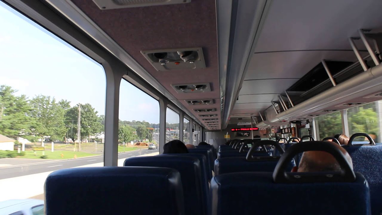 NJ TRANSIT Bus EXCLUSIVE : On Board Designline EcoCoach CNG #7206 on ...