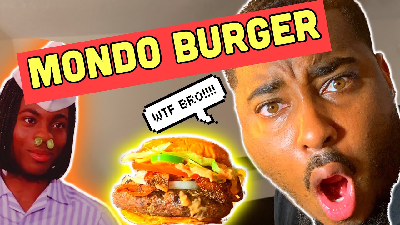 I Made A Mondo Burger From The Movie GoodBurger Sweet Baby Jesus Its ...