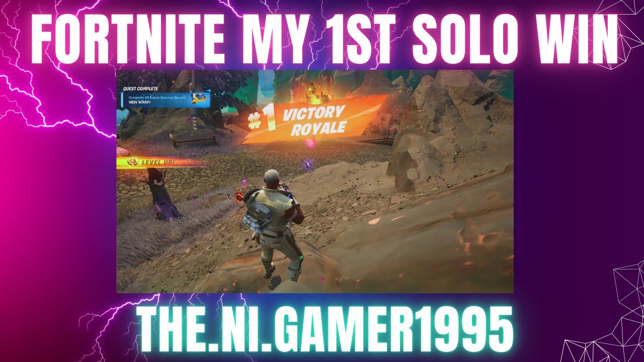 FORTNITE my first solo win game! #fortnite #solowin - YouTube