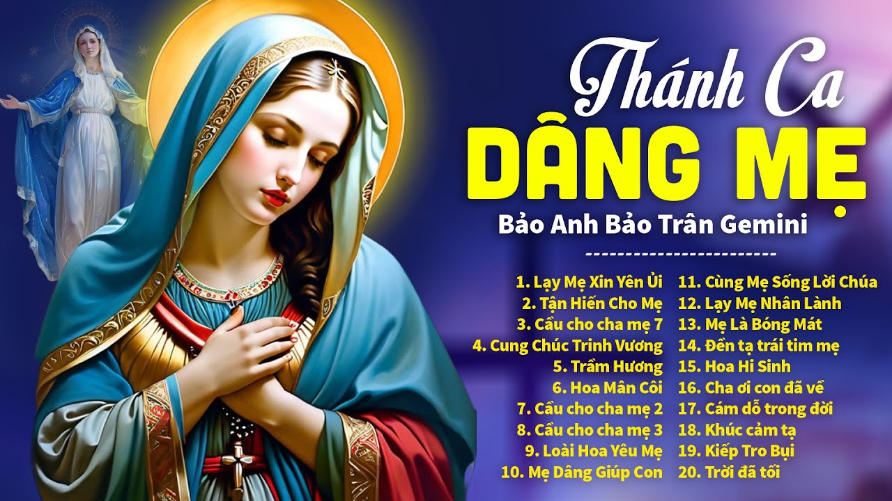 Nhạc Thánh Ca Mẹ Maria Mới Nhất 2024 | Lạy Mẹ Xin Yên Ủi | Thánh Ca Mẹ ...