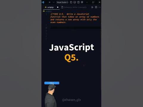 javascript interview question for freshers☺️#5 #javascript #code #javascript_love #trending # ...